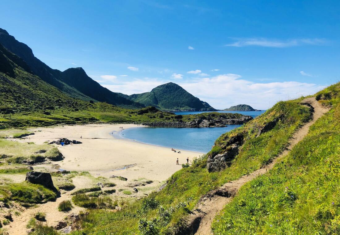 Vakre, særegne strender